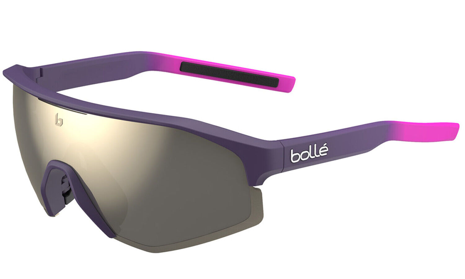 Bolle Lightshifter Burgundy Pink Matte Sunglasses for Unisex - HaydenSwan