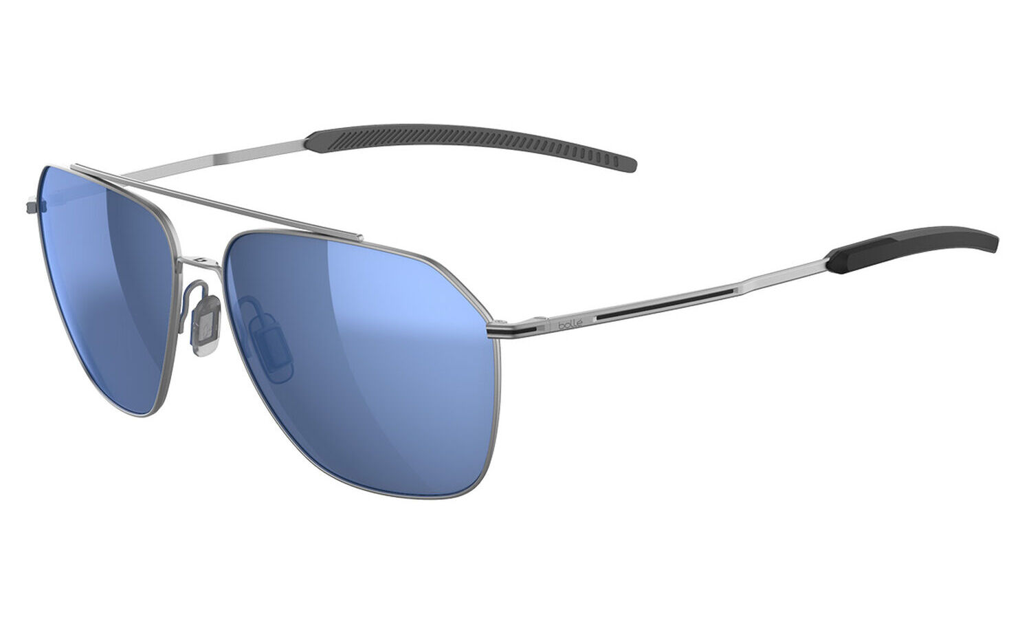 Bolle Source Silver Matte Sunglasses for Unisex - HaydenSwan