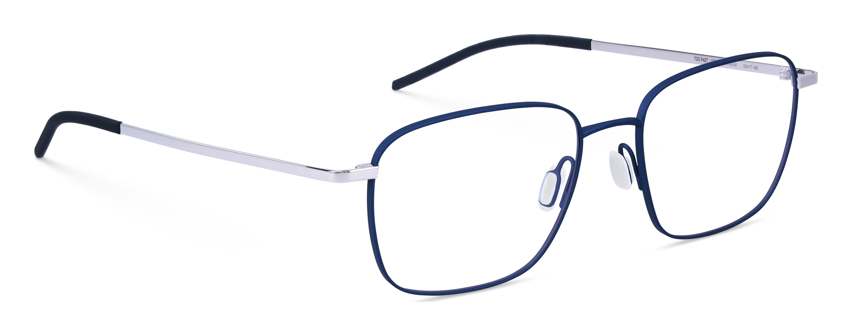 Orgreen Too Fast 1329 Mat Metallic Blue - Shiny Grey Silver