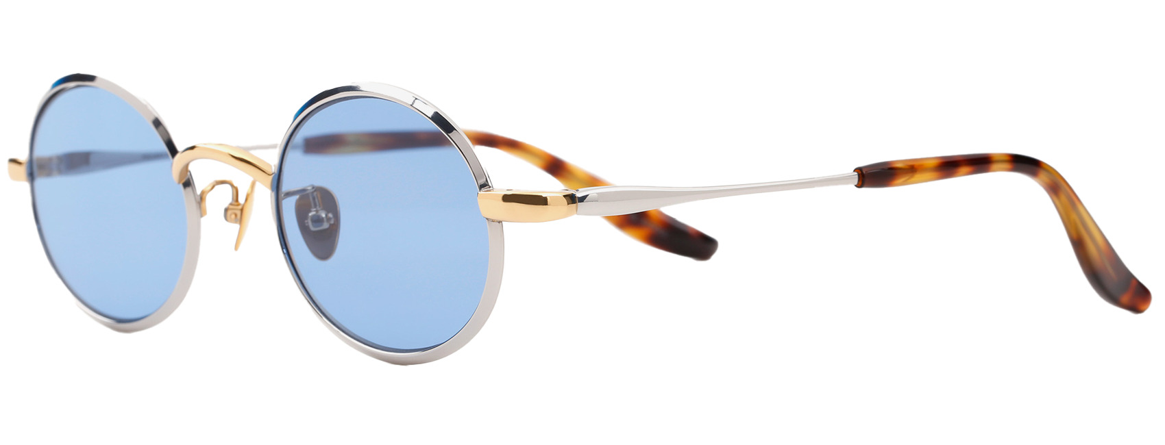 Projekt Produkt CLcc7 White Gold Sunglasses for Unisex - HaydenSwan