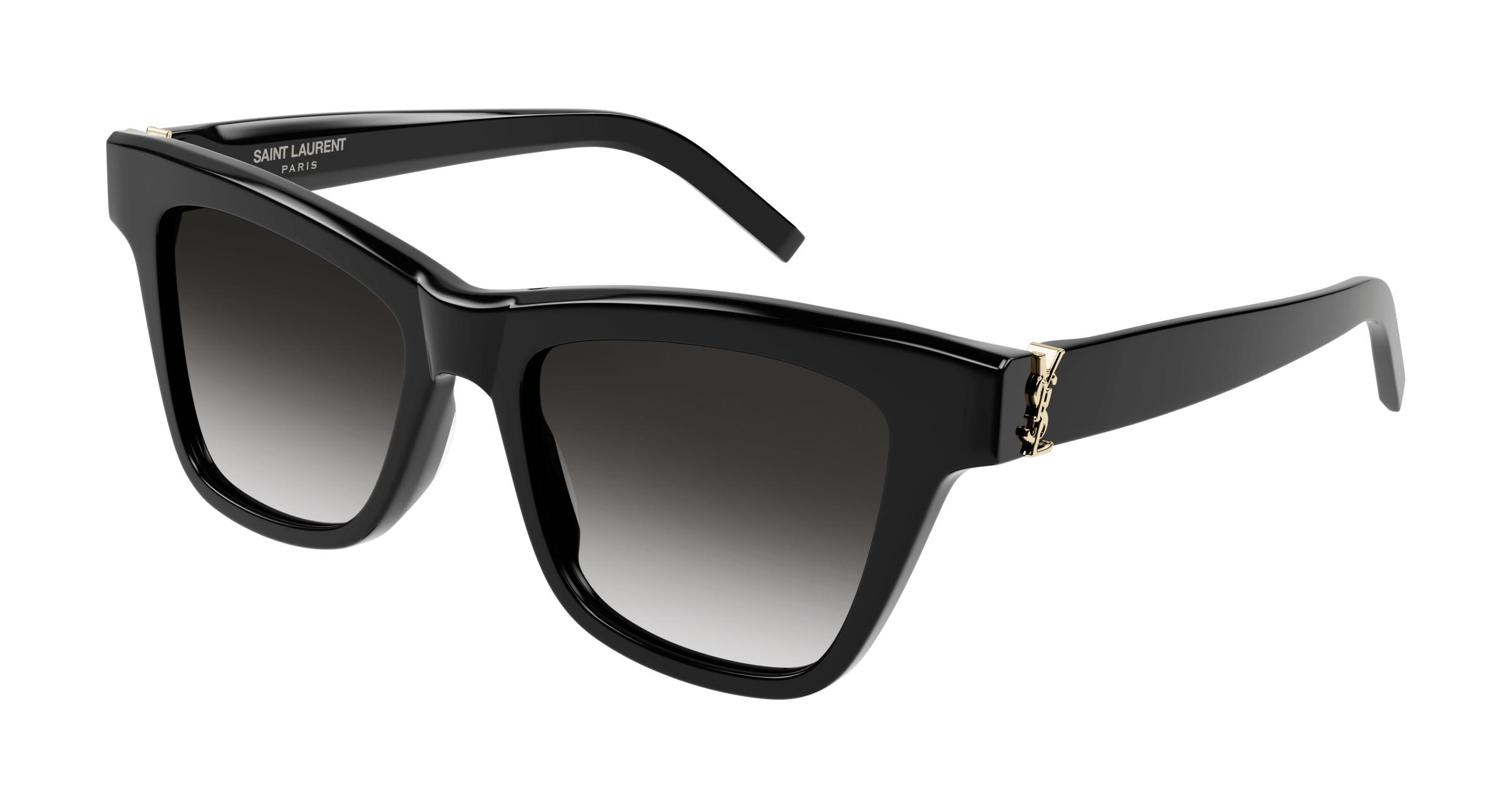 Buy Saint Laurent Sl M106 002 Black 002 Prescription Sunglasses