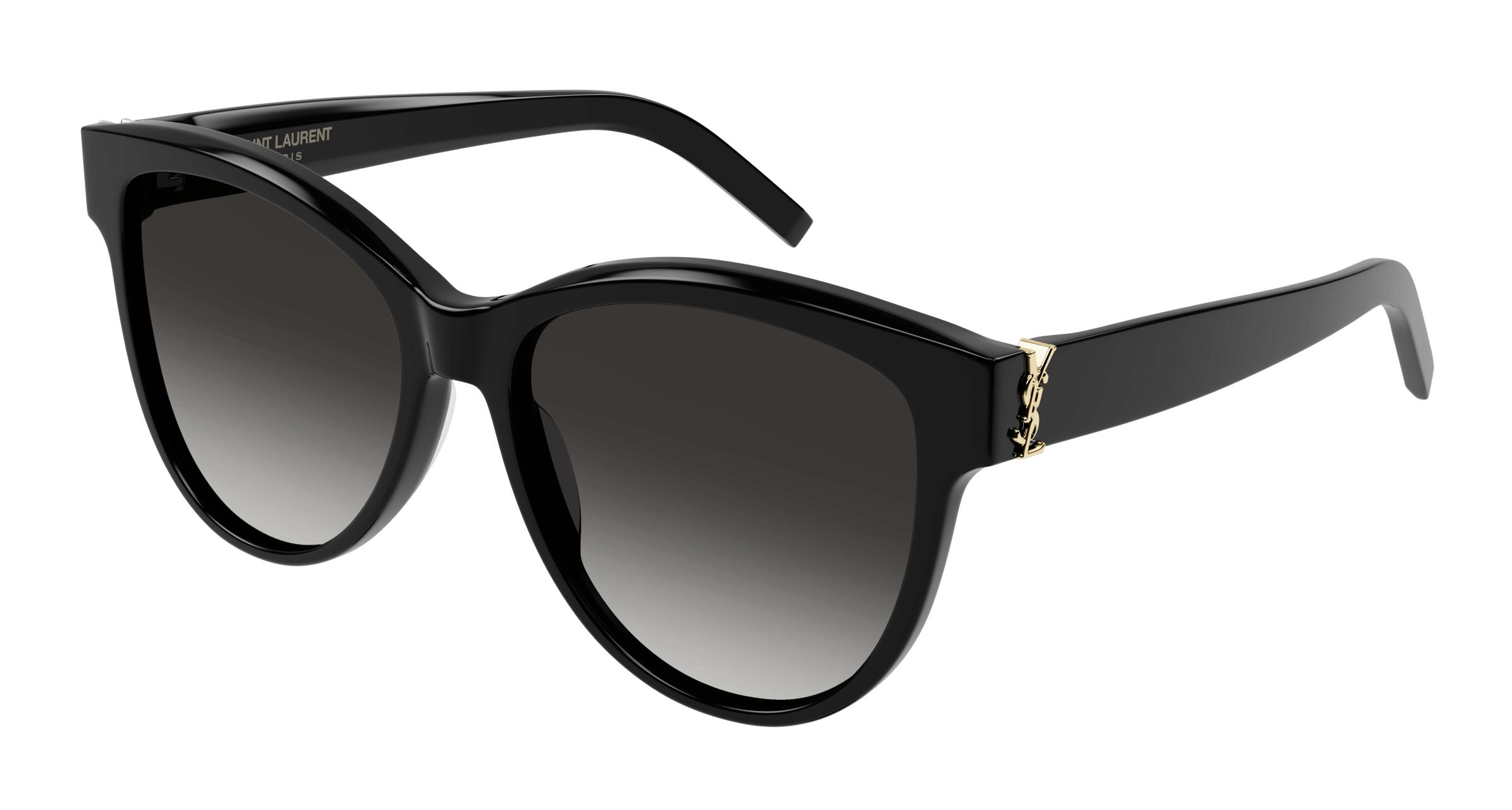 Buy Saint Laurent Sl M107 002 Black 002 Prescription Sunglasses