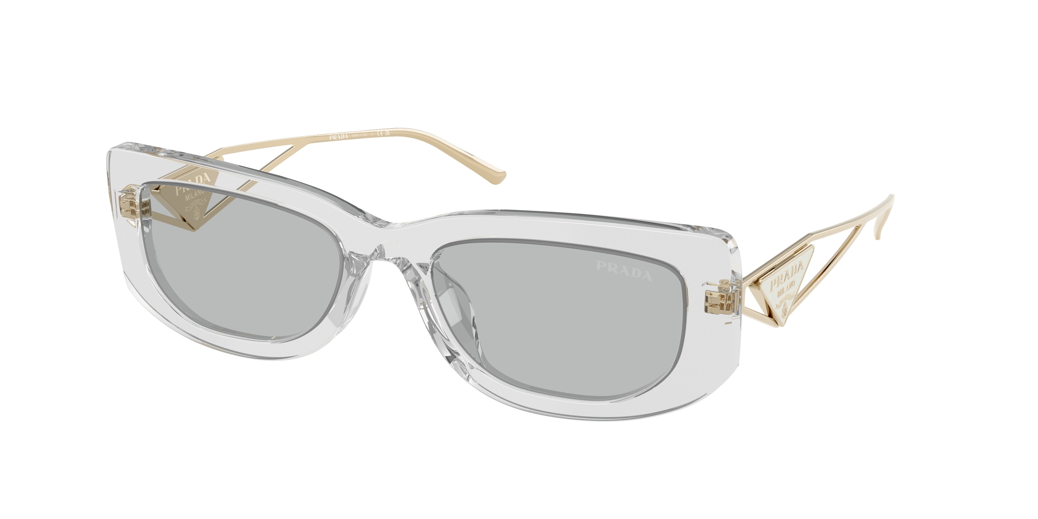 Prada PR 14YS Gray 12R50K Sunglasses for Women