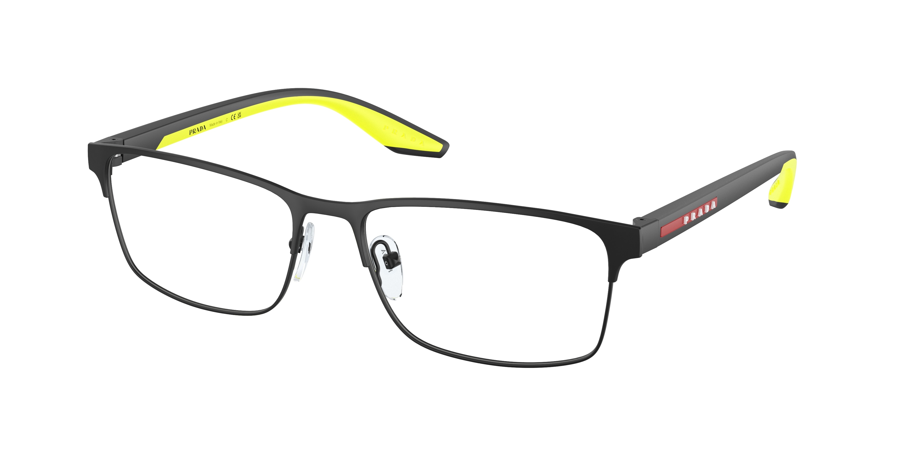Prada PS 50PV Black 17G1O1 Eyeglasses for Men