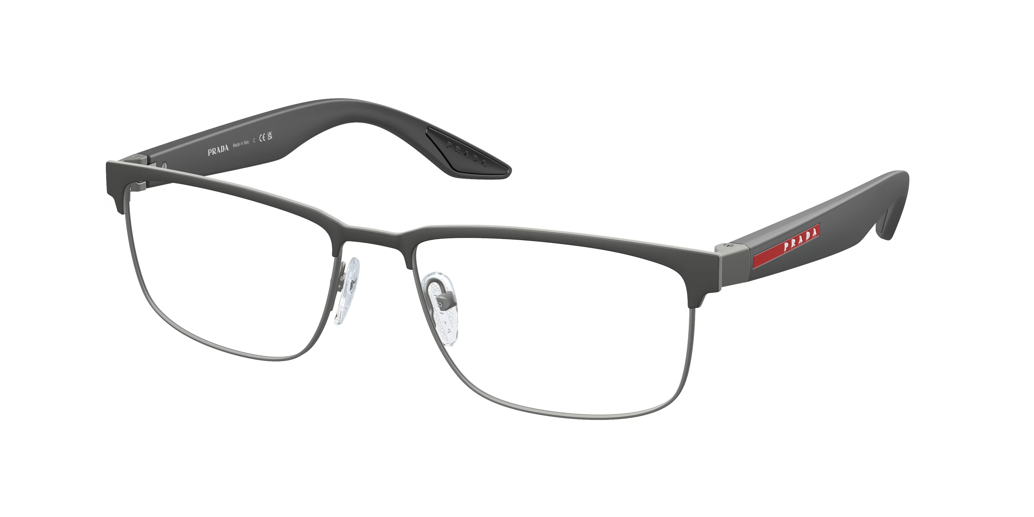 Prada PS 51PV Gray 06P1O1 Eyeglasses for Men