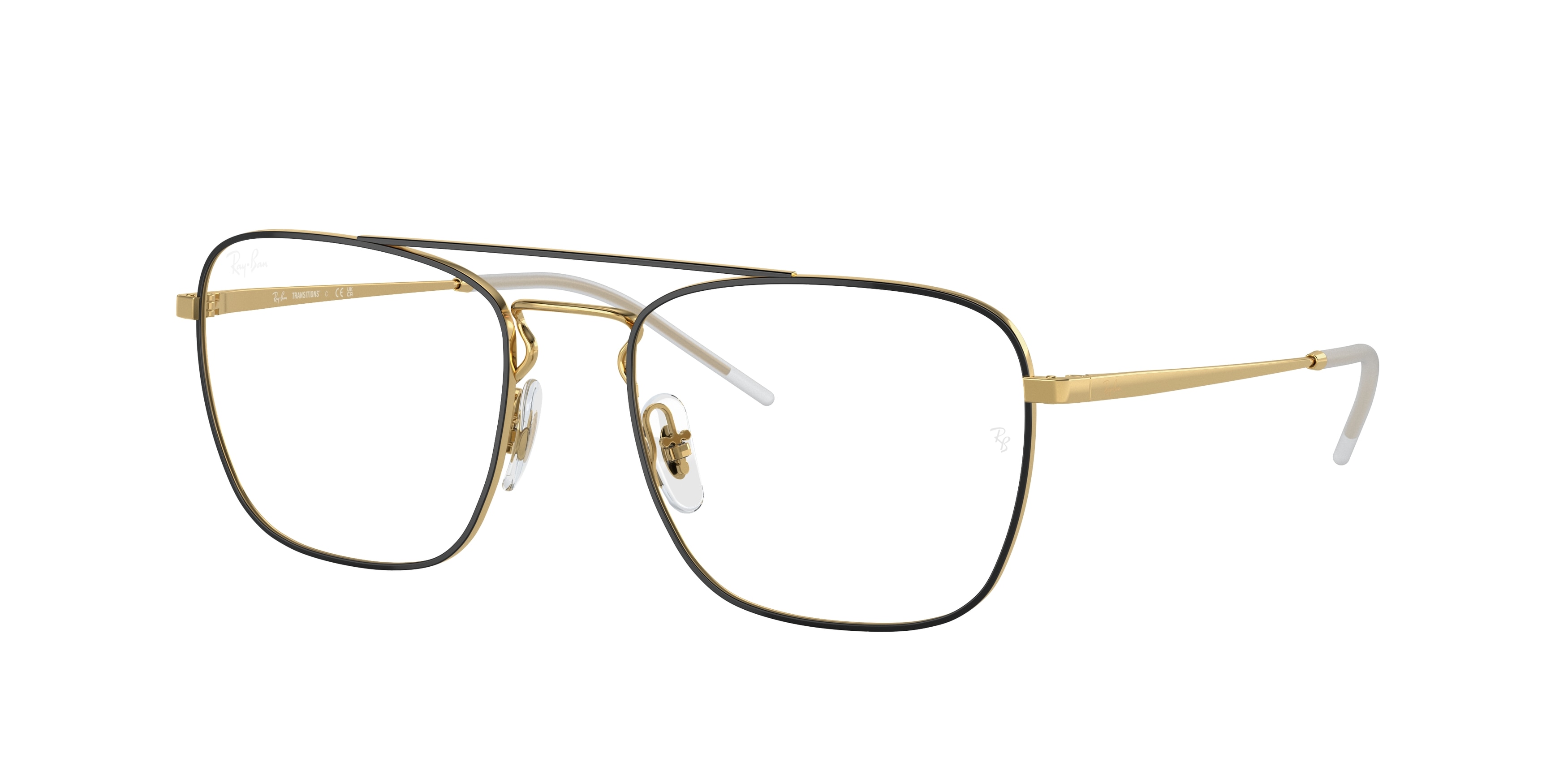 Ray-ban RB3588 Black On Gold 90548G Sunglasses for Men