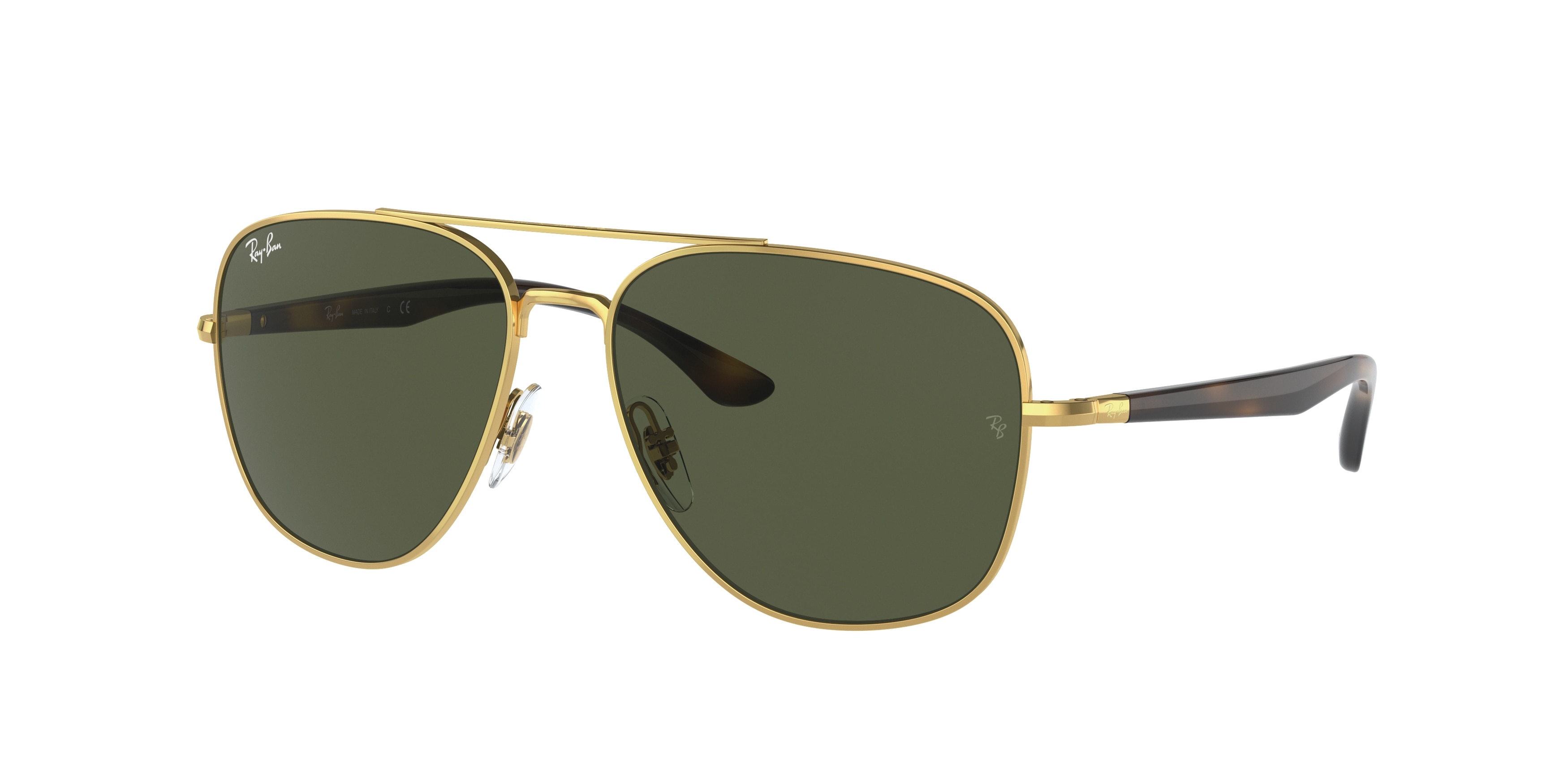 Ray-ban RB3683 Gold, Havana 001/31 Sunglasses for Men, Women