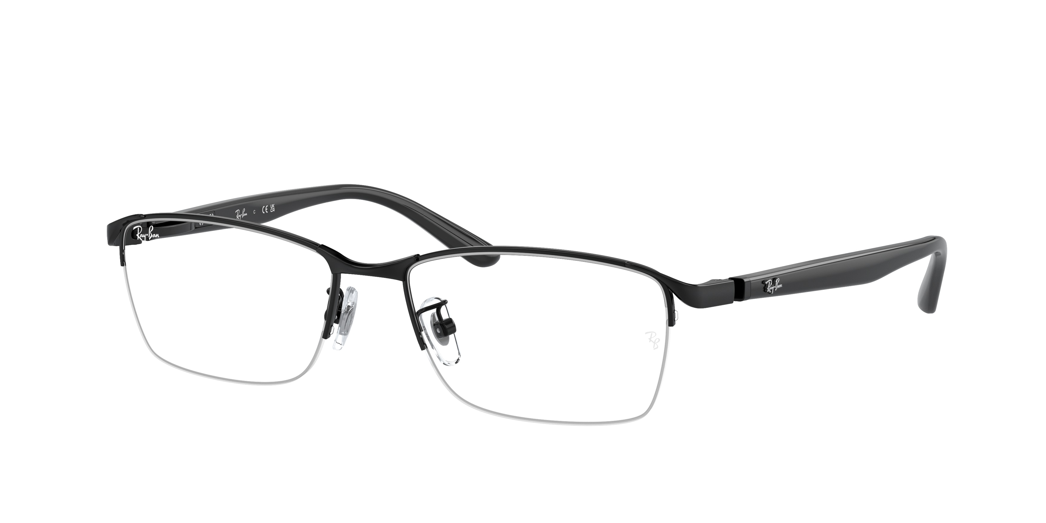 Ray-ban RX6501D Black Eyeglasses for Men