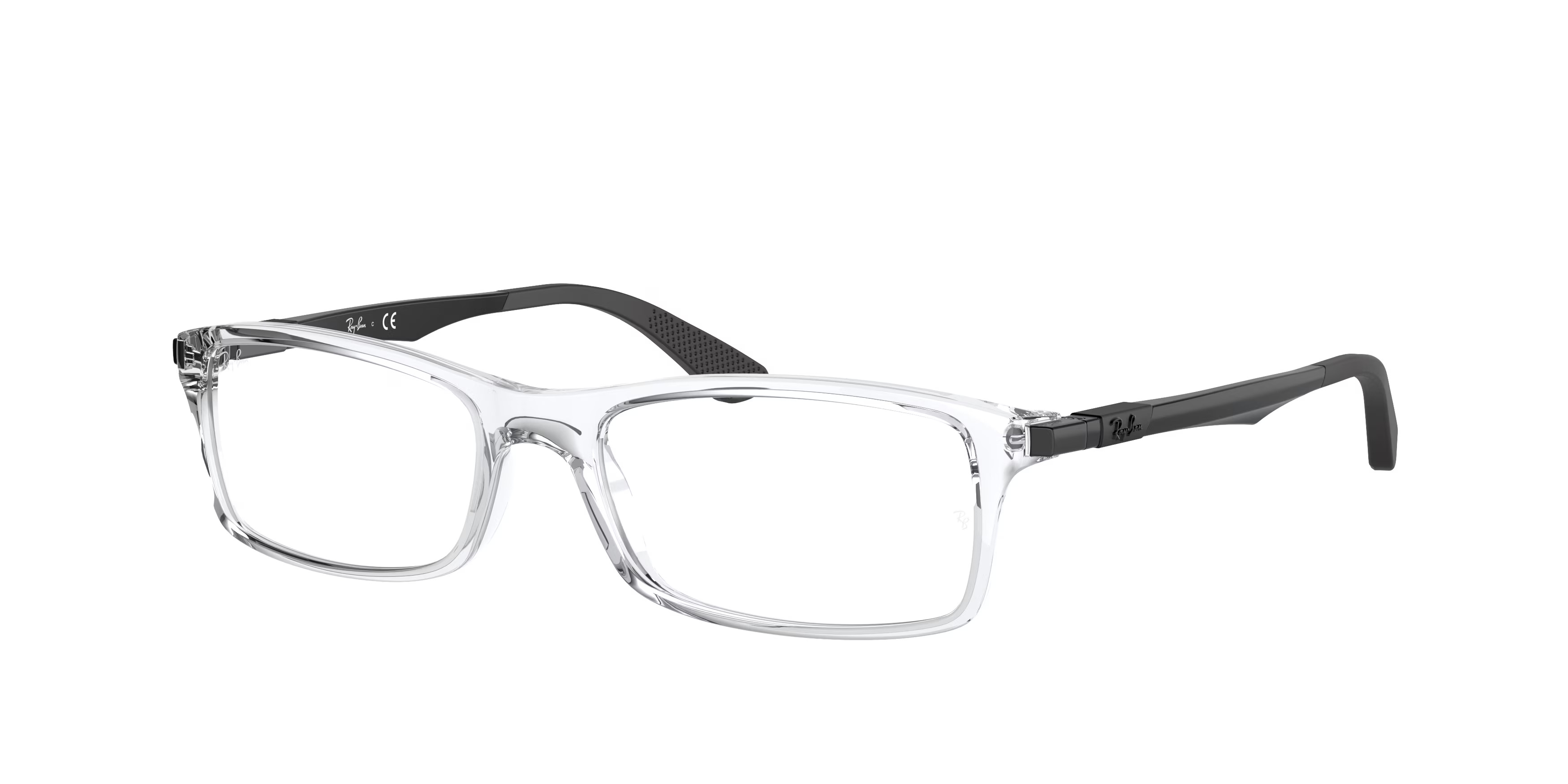 Ray-ban RX7017 Clear, Transparent 5943 Eyeglasses for Men, Women