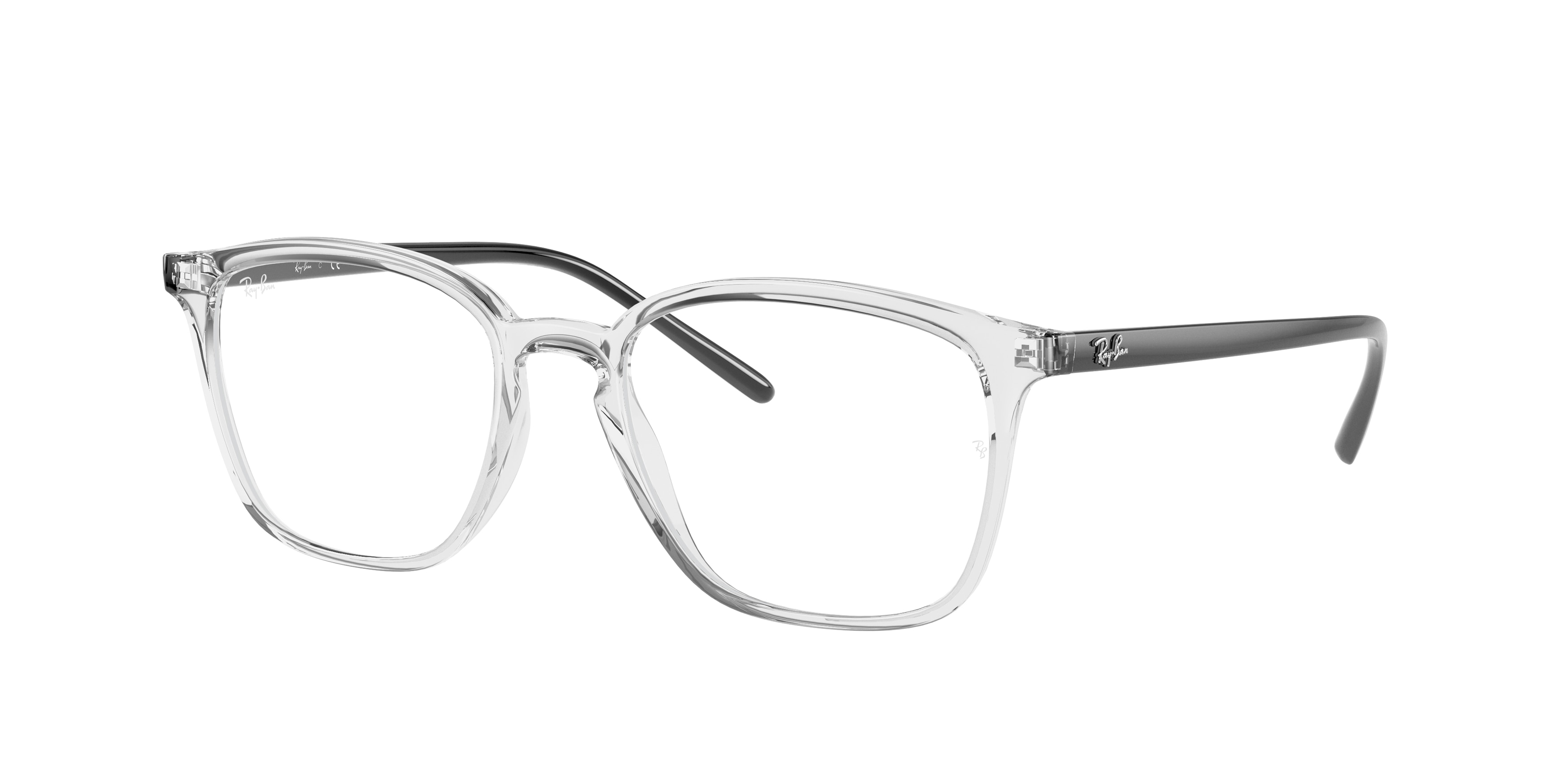 Ray-ban RX7185 Transparent Eyeglasses for Men, Women