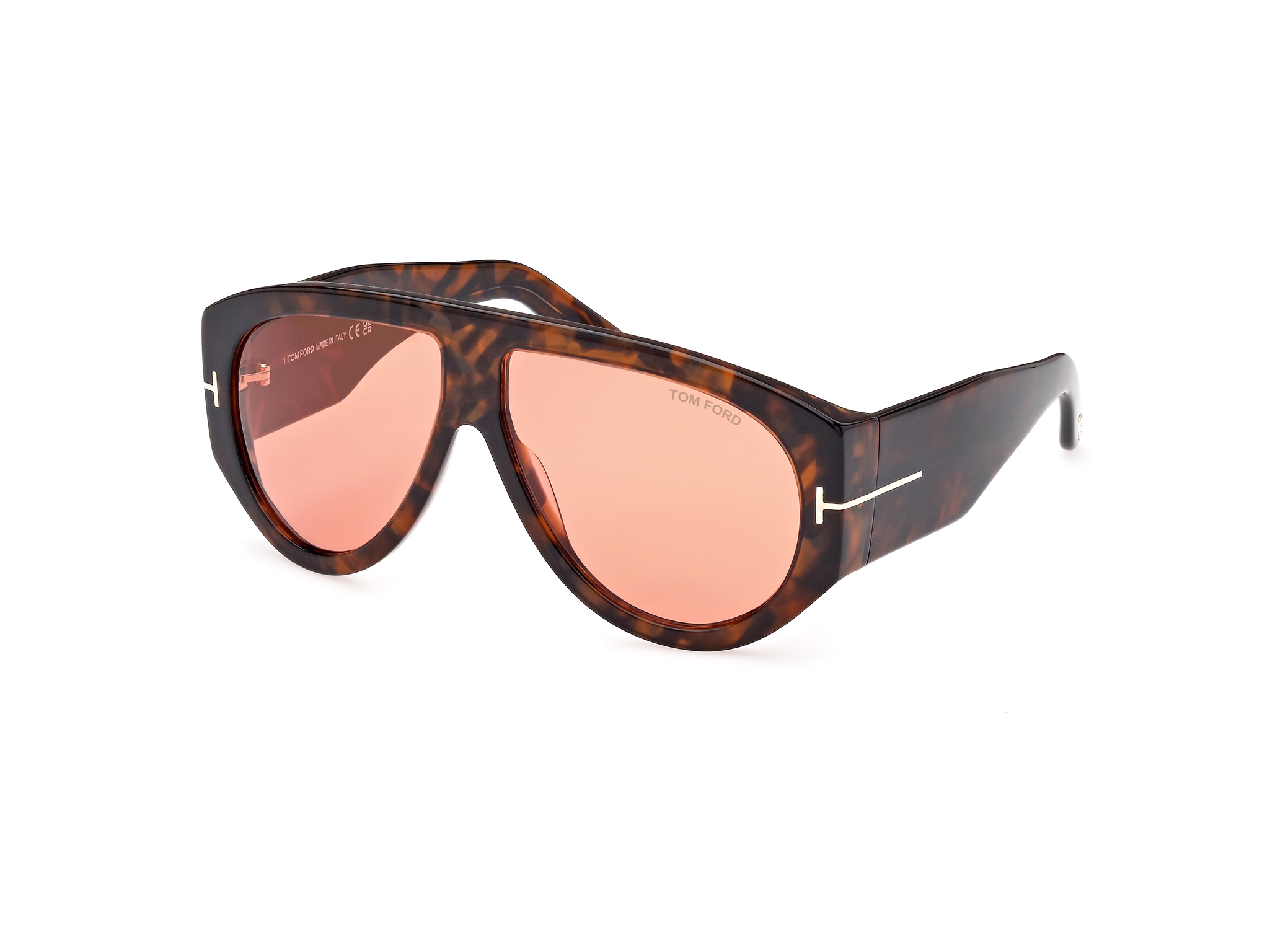 Tom Ford Bronson FT1044 Brown 52N Sunglasses for Men