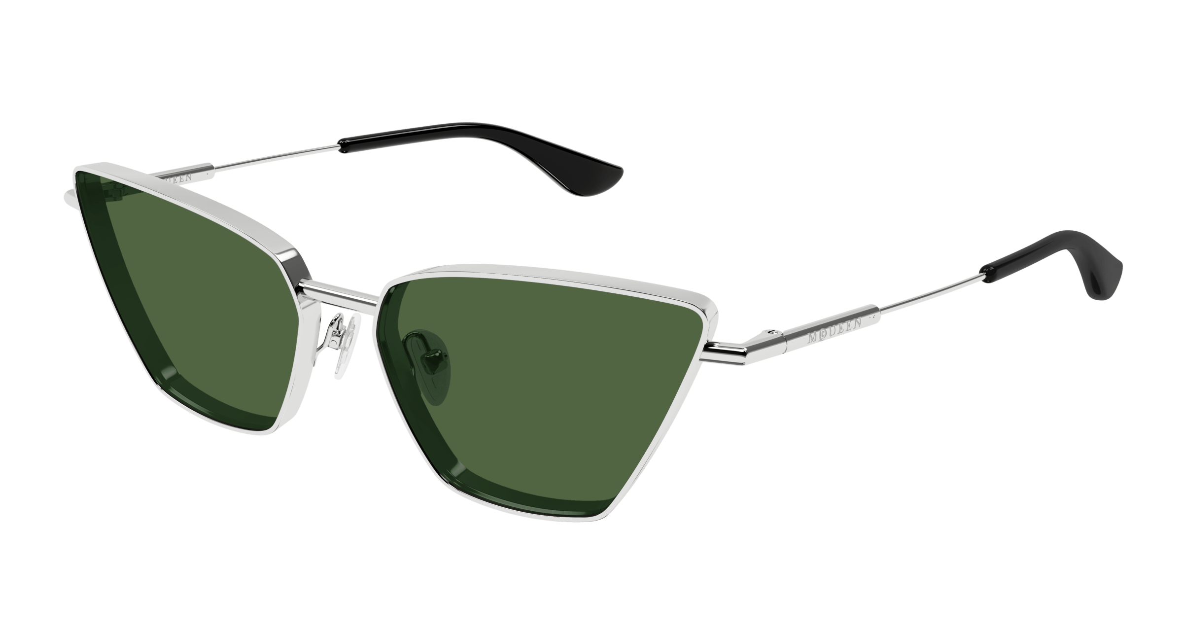 Buy Alexander McQueen Silver (003) Sunglasses Online - Sunglasses.ie