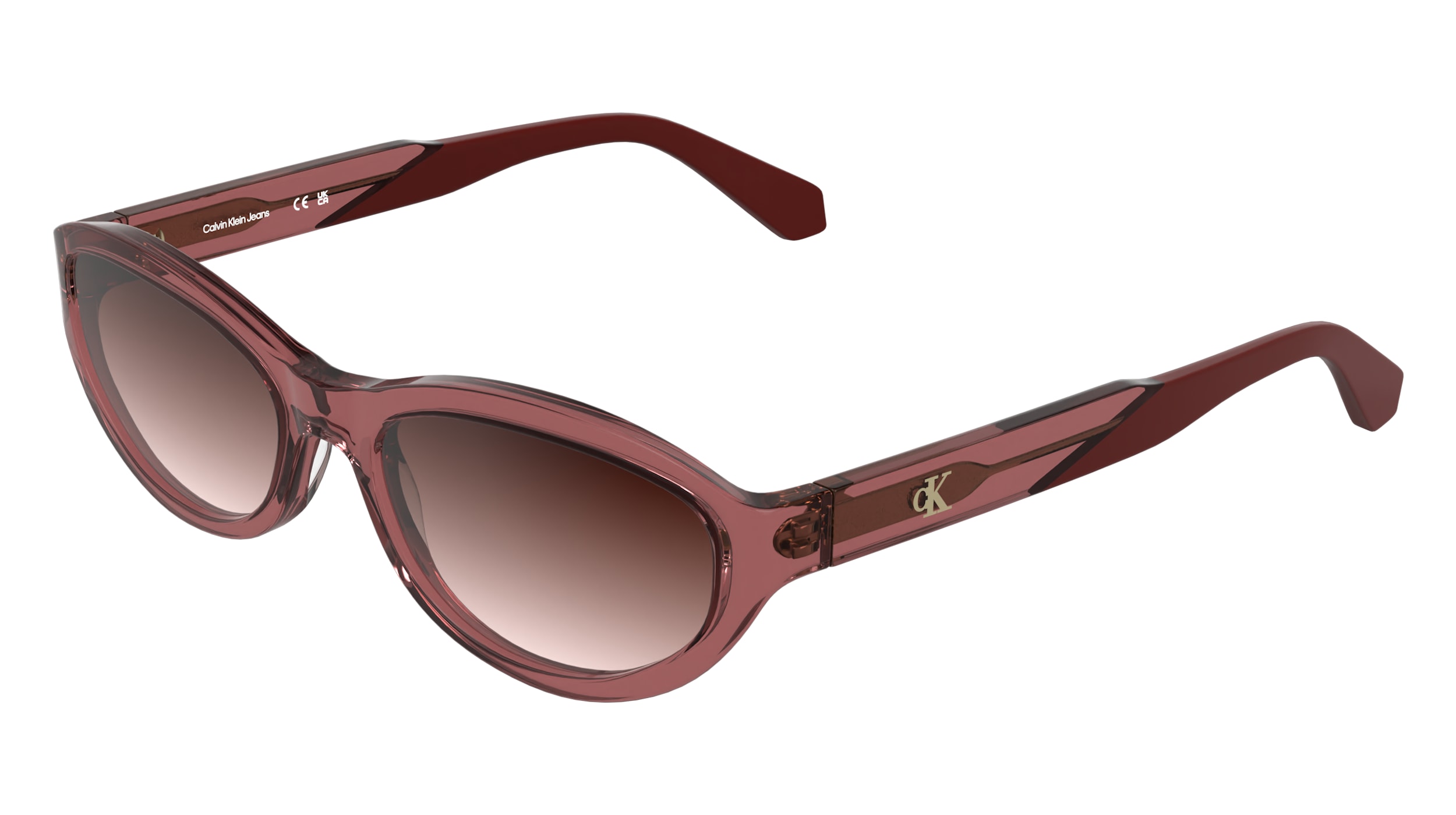 Buy Calvin Klein Jeans Transparent Red Sunglasses Online - Sunglasses.ie