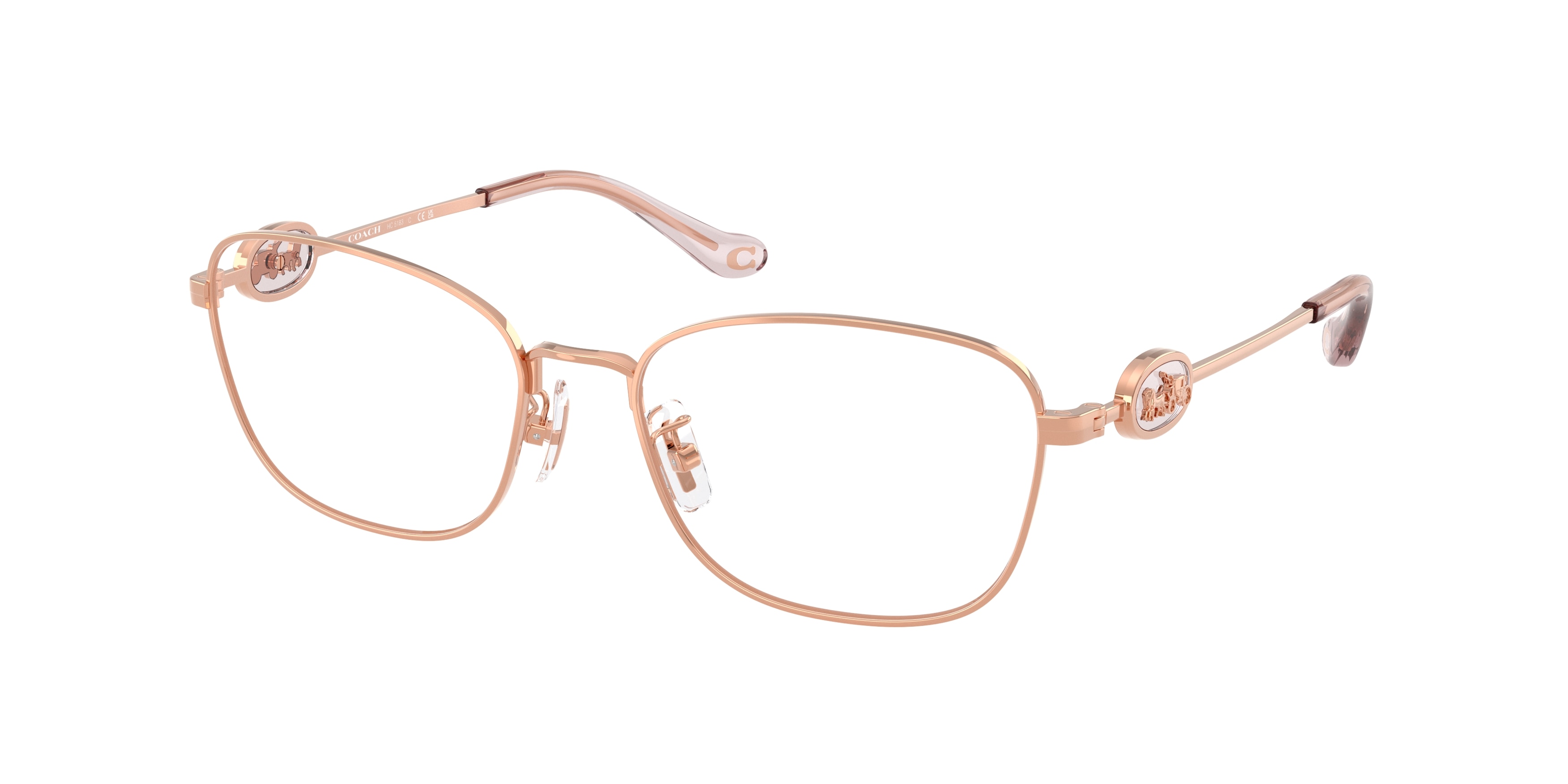 Buy Coach Shiny Rose Gold Glasses Online - Sunglasses.ie