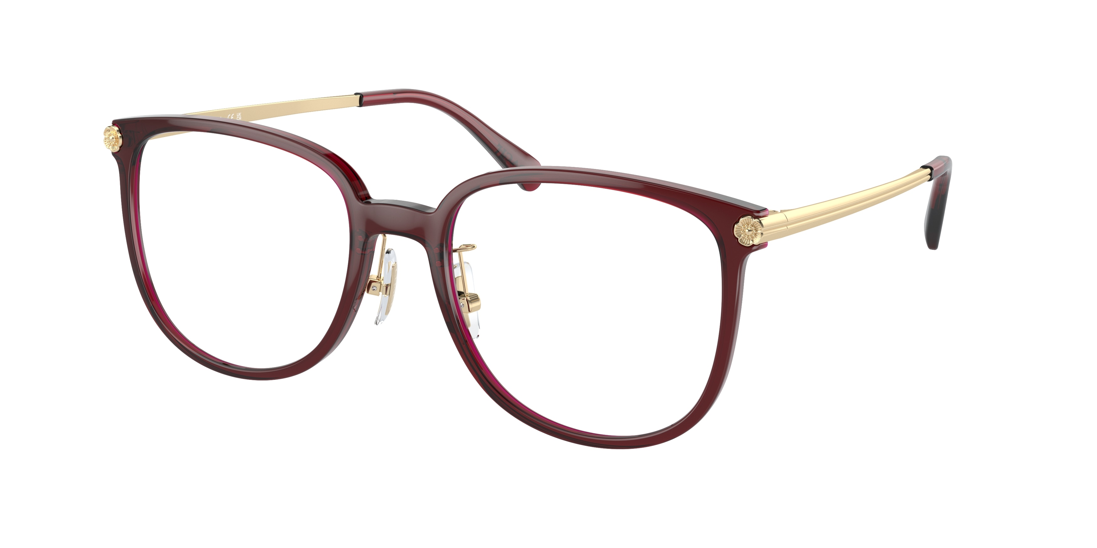 Buy Coach Transparent Burgundy Glasses Online - Sunglasses.ie