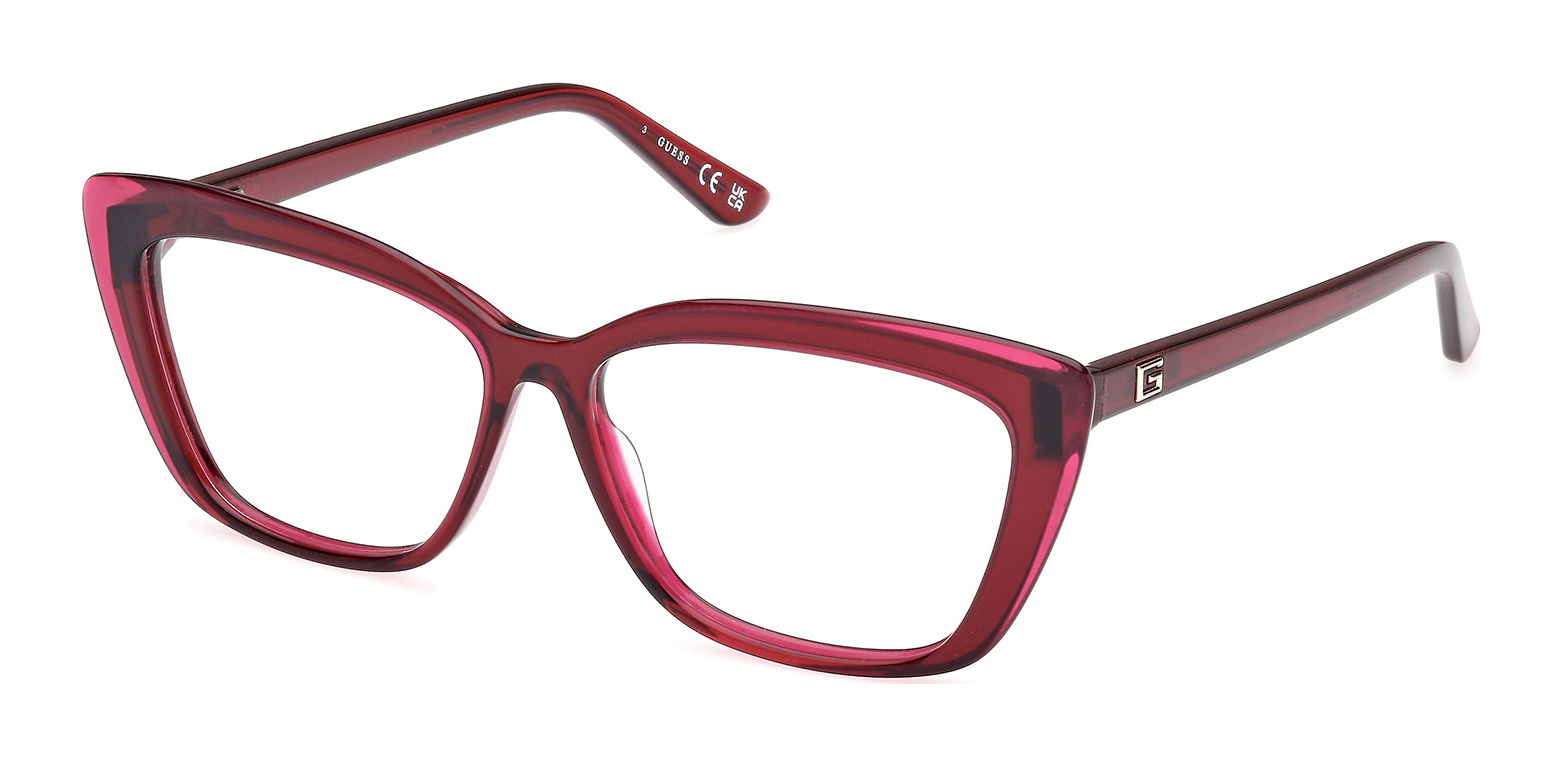 Buy Guess Gu2977 069 Shiny Bordeaux prescription Glasses