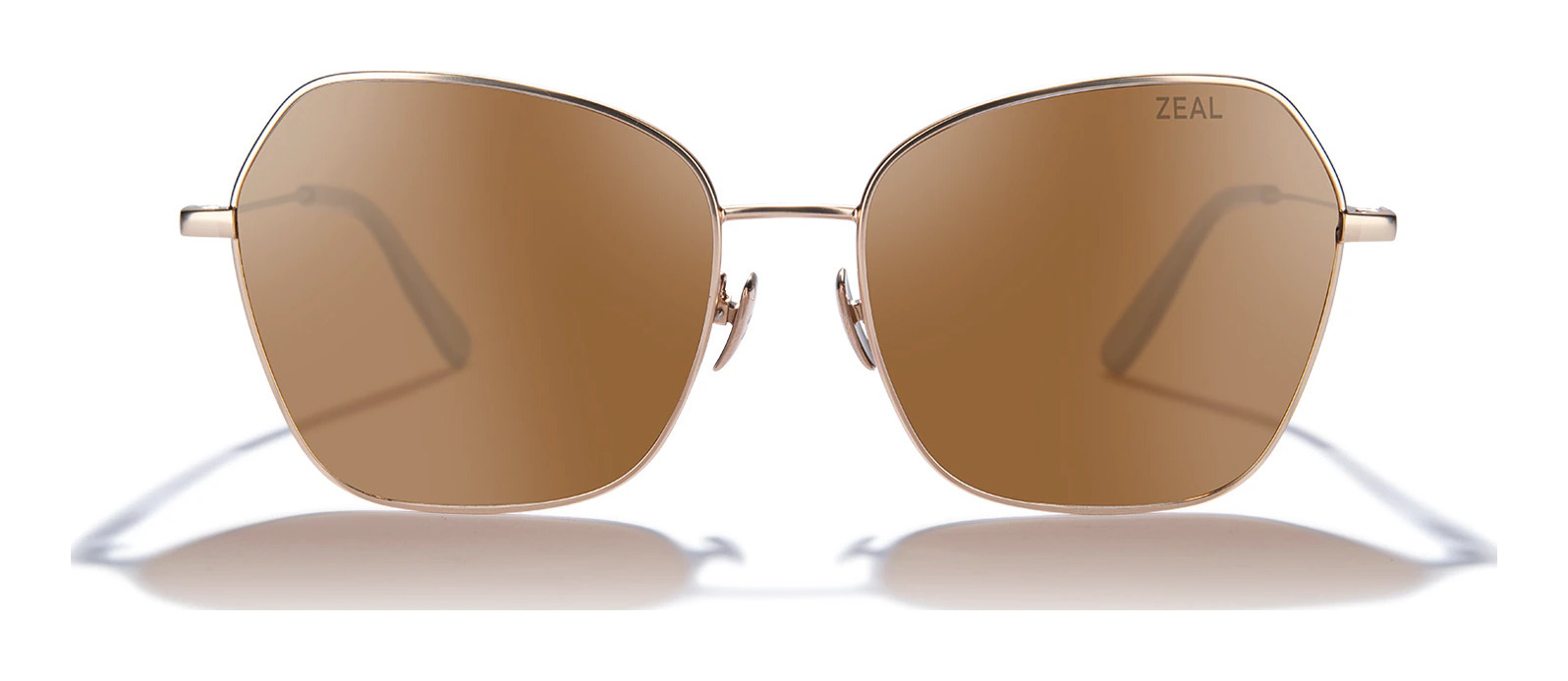 Buy Zeal Rose Gold Sunglasses Online - Sunglasses.ie