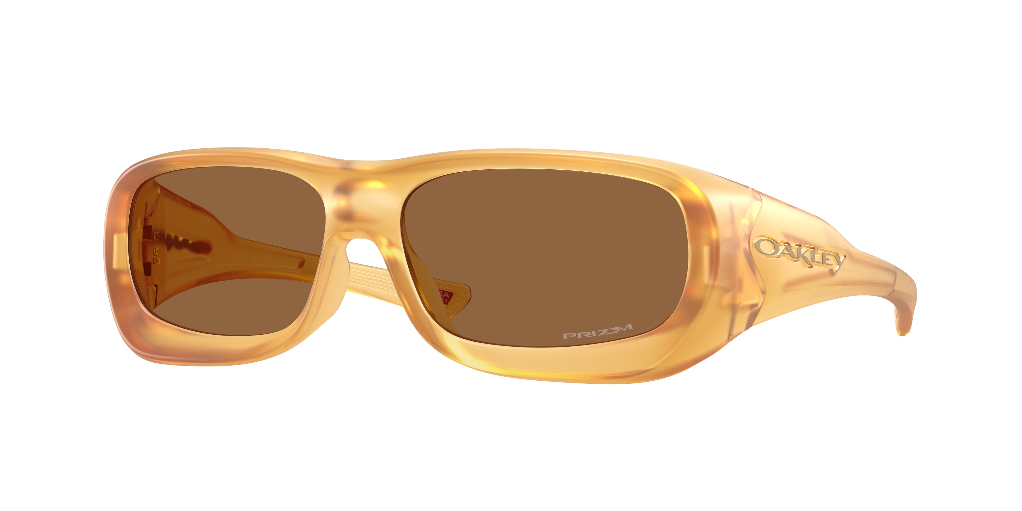Buy Oakley Matte Transparent Light Curry Sunglasses Online - Sunglasses.ie