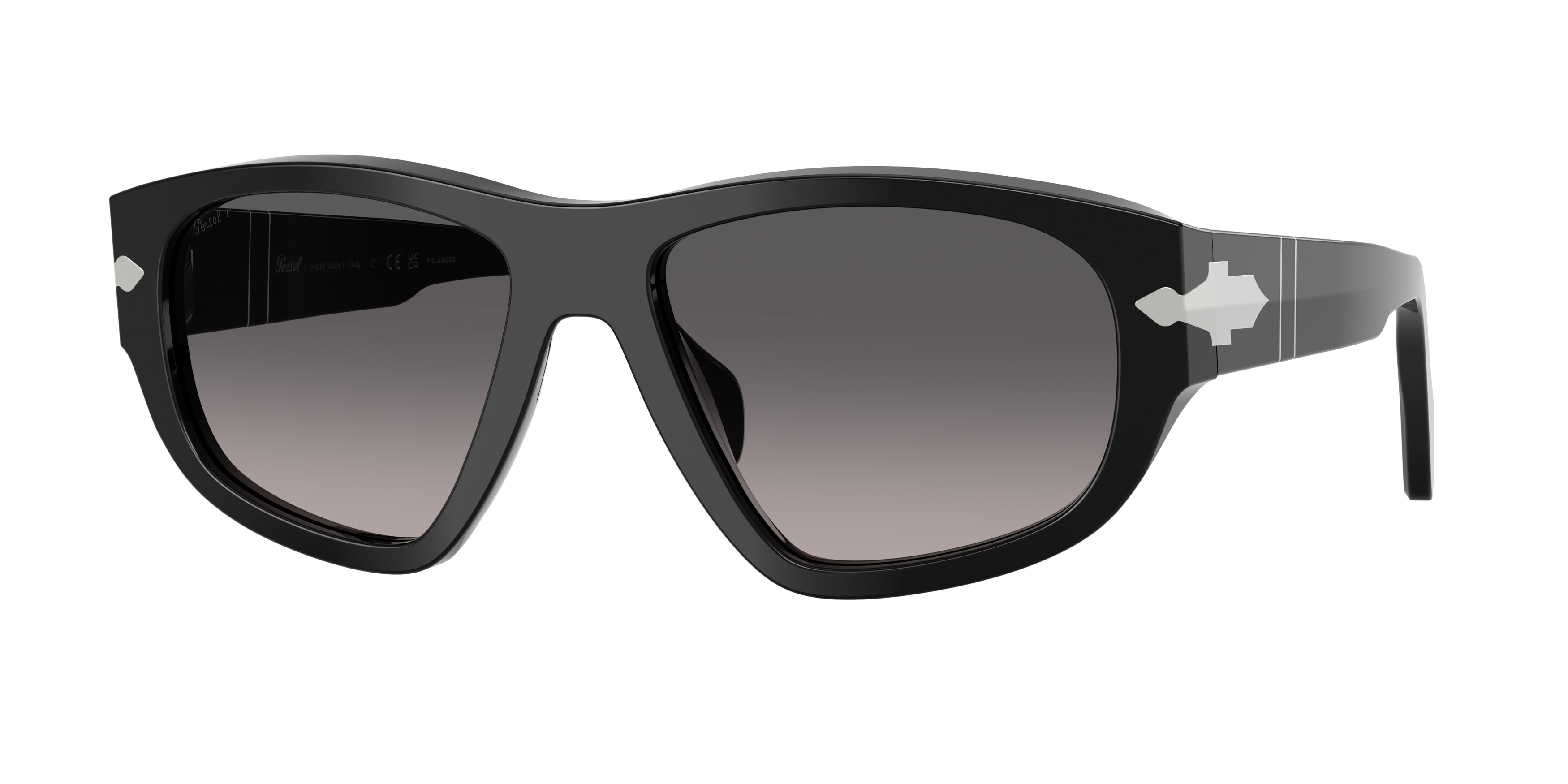 Buy Persol Black Polarized Sunglasses Online - Sunglasses.ie