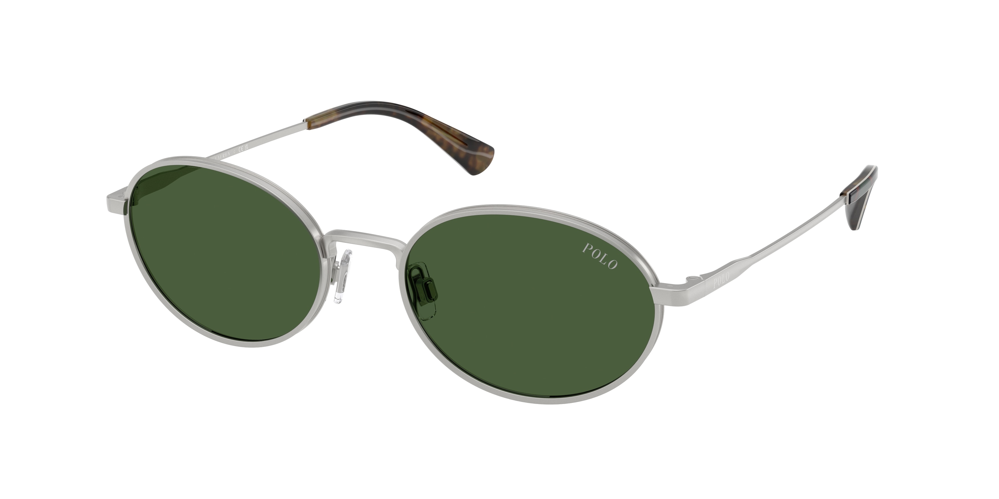 Buy Polo Ralph Lauren Semishiny Silver Sunglasses Online - Sunglasses.ie