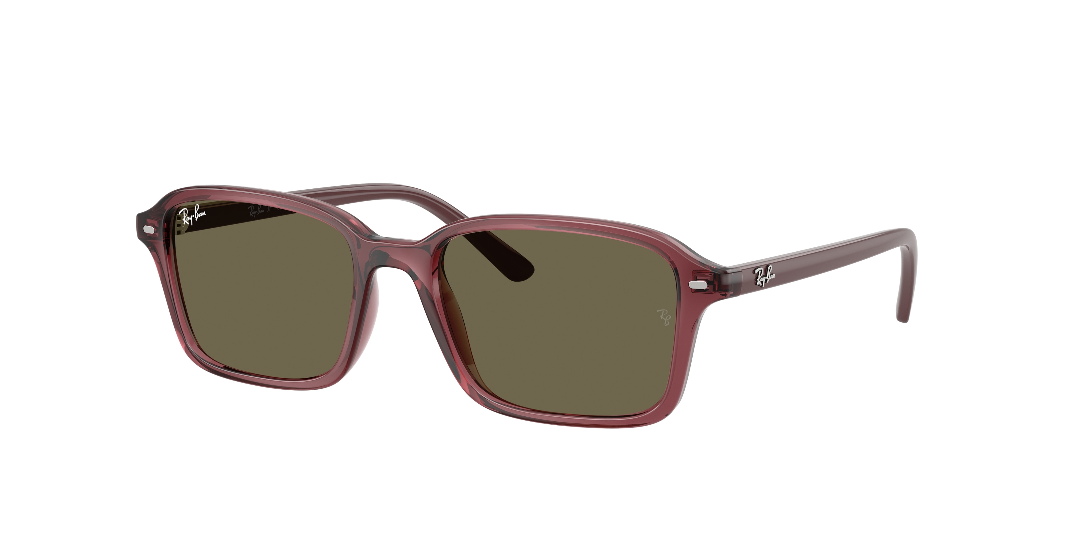 Buy Ray-Ban Kids Transparent Dark Violet Sunglasses Online - Sunglasses.ie