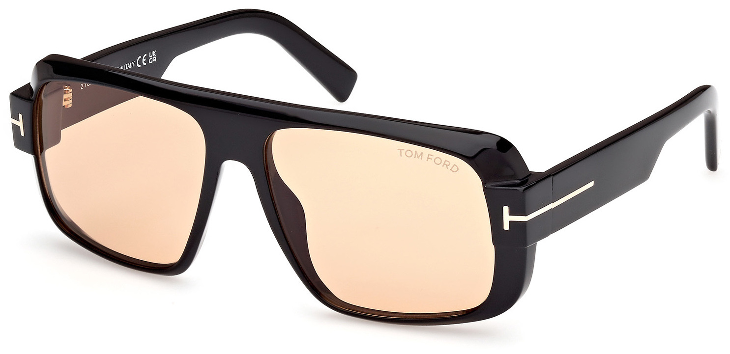 Buy Tom Ford Shiny Black Sunglasses Online - Sunglasses.ie