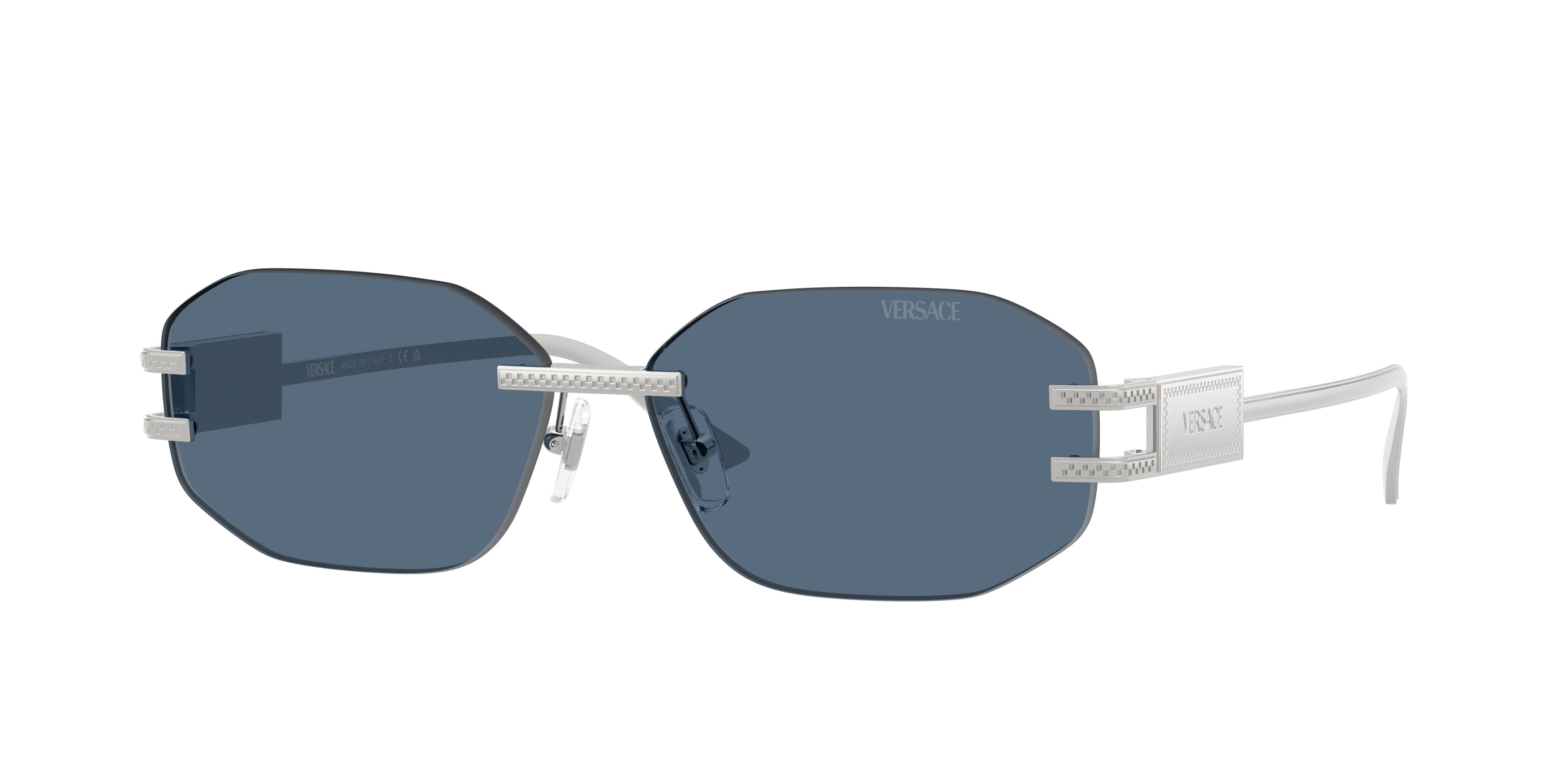 Buy Versace Silver Sunglasses Online - Sunglasses.ie