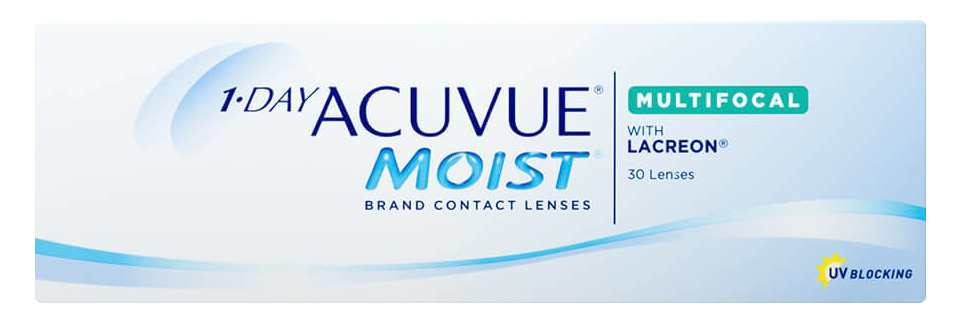 Buy 1-Day Acuvue Moist Multifocal 30 Pack Contact Lenses